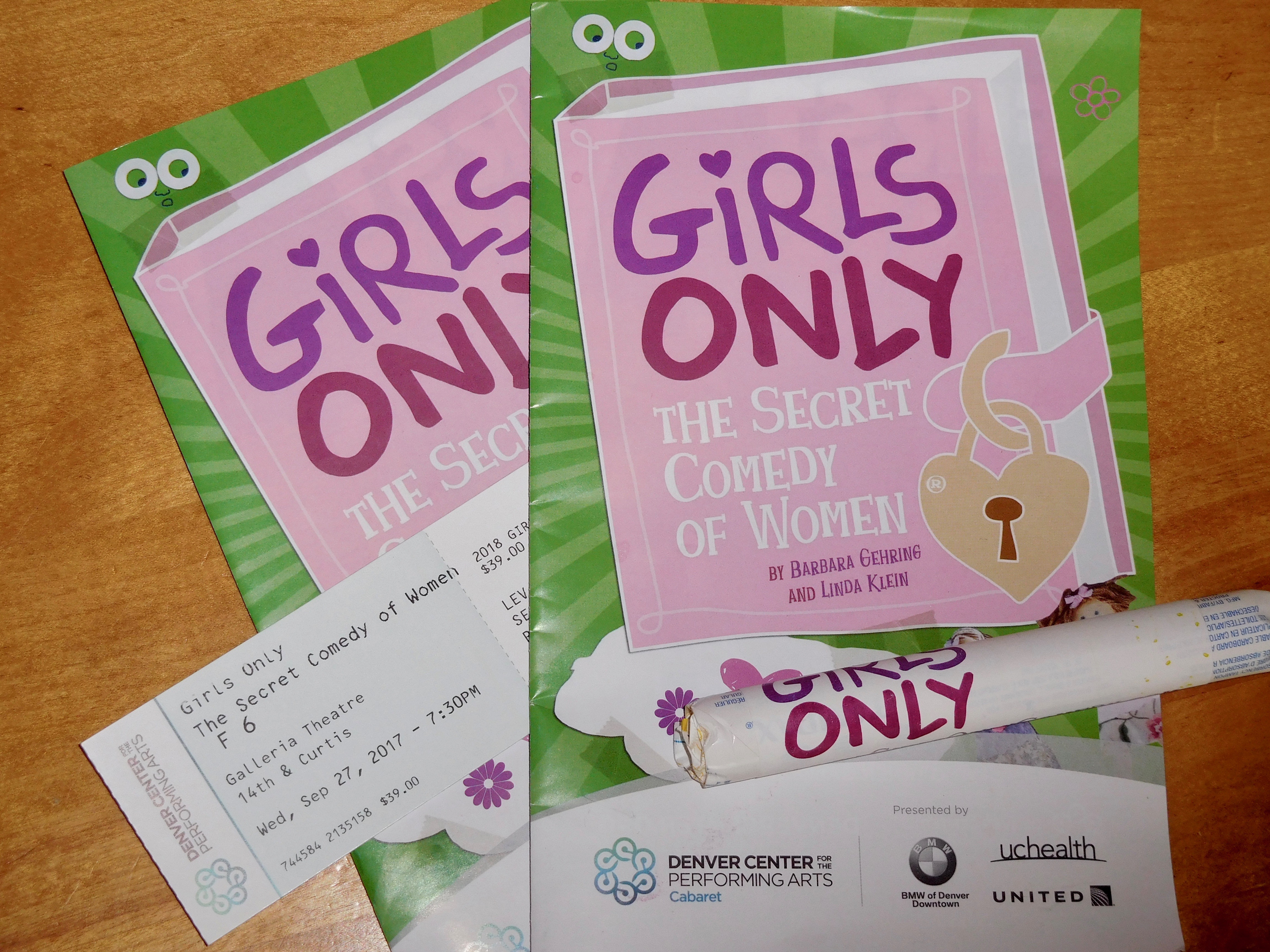 Girls Only: The Secret Comedy of Women (Denver) Review – Metawitches